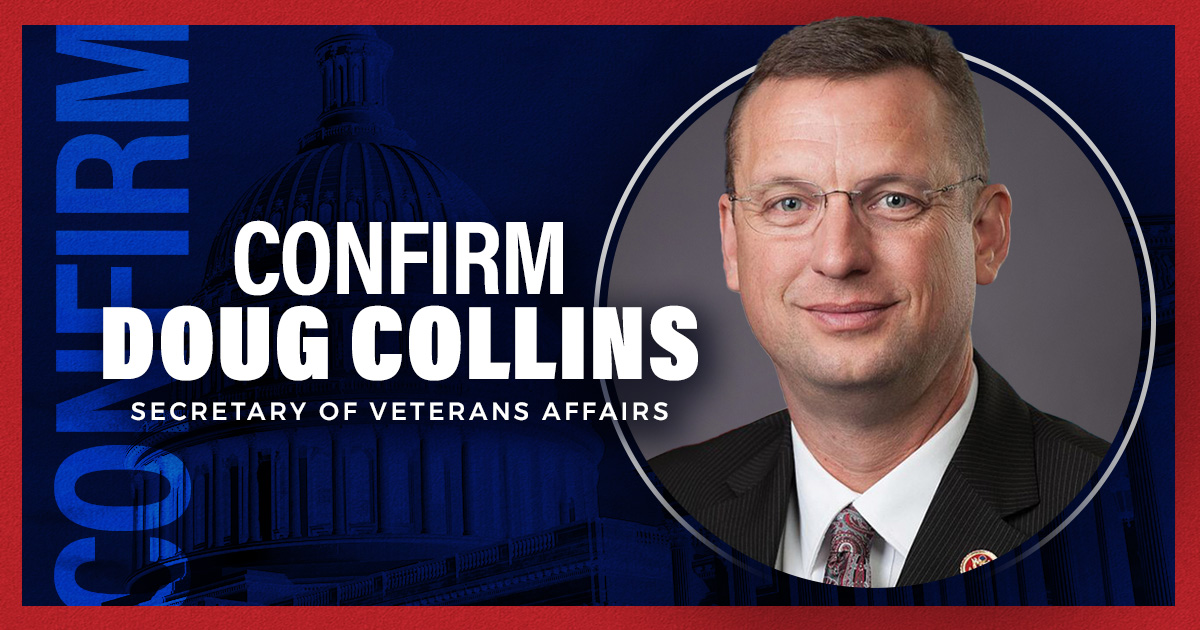 Confirm Doug Collins as Secretary of Veterans Affairs | AlignAct