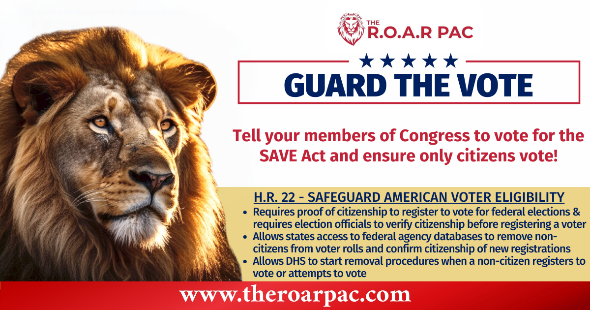 TELL CONGRESS TO PASS THE SAVE ACT | AlignAct