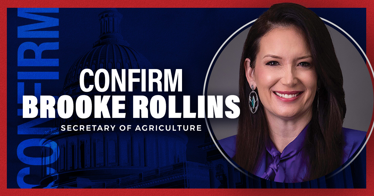 Confirm Brooke Rollins for U.S. Secretary of Agriculture | AlignAct