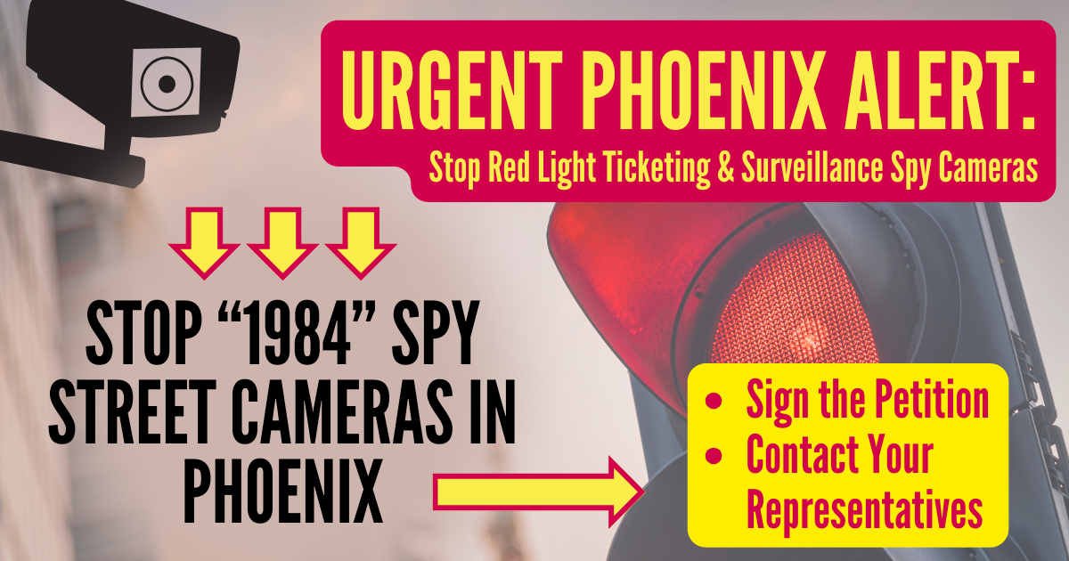 STOP 1984 SPY STREET CAMERAS IN PHOENIX | AlignAct
