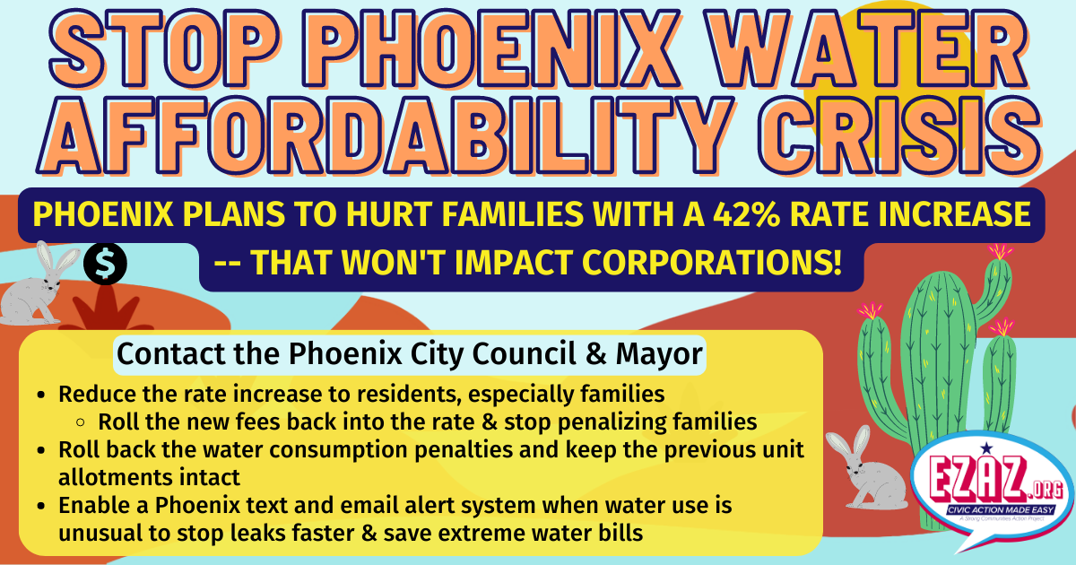 Stop Phoenix Water Affordability Crisis | AlignAct